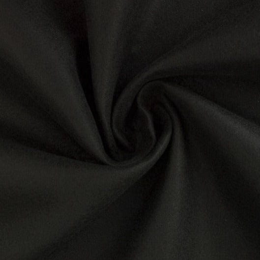 Sort tyk filt 3 mm | Køb stof online på g-m.dk – Garn & Metervarer